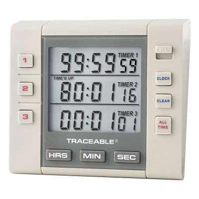 Triple-Timer with Stopwatch | 3-Channel Digital Timers | Digital | CMTP