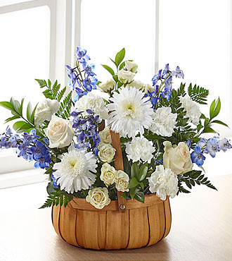 Harmony & Grace Basket - Oak Farms - Flower Outlet Inc
