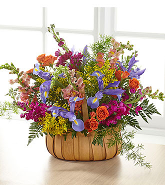 Garden of Life Basket - Oak Farms - Flower Outlet Inc