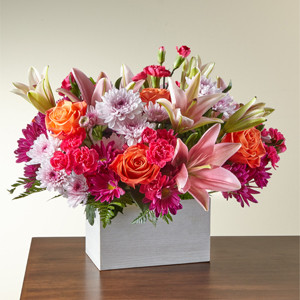 Light of my Life Box Arrangement - Oak Farms - Flower Outlet Inc