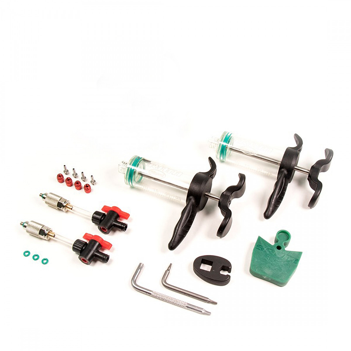 SRAM Pro Bleed Kit Mineral Oil V3 Green V3, No Fluid - True Bicycles