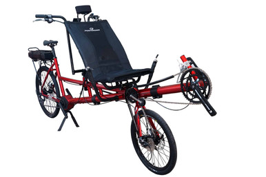 Performer-Cycles E-Family Tandem – Electric Recumbent Tandem Trike for ...