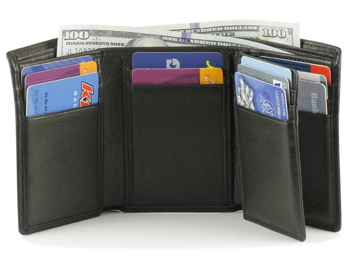 Trifold wallets for Men | RFID Leather Wallets with Storage