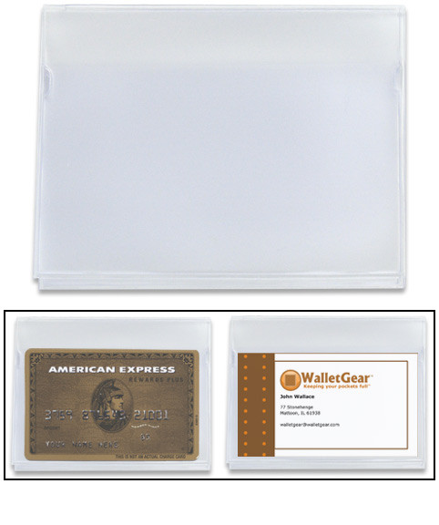 Bifold Photo Wallet Insert Carry Your Pics & Credit Cards