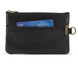 Leather Zip Coin Purse