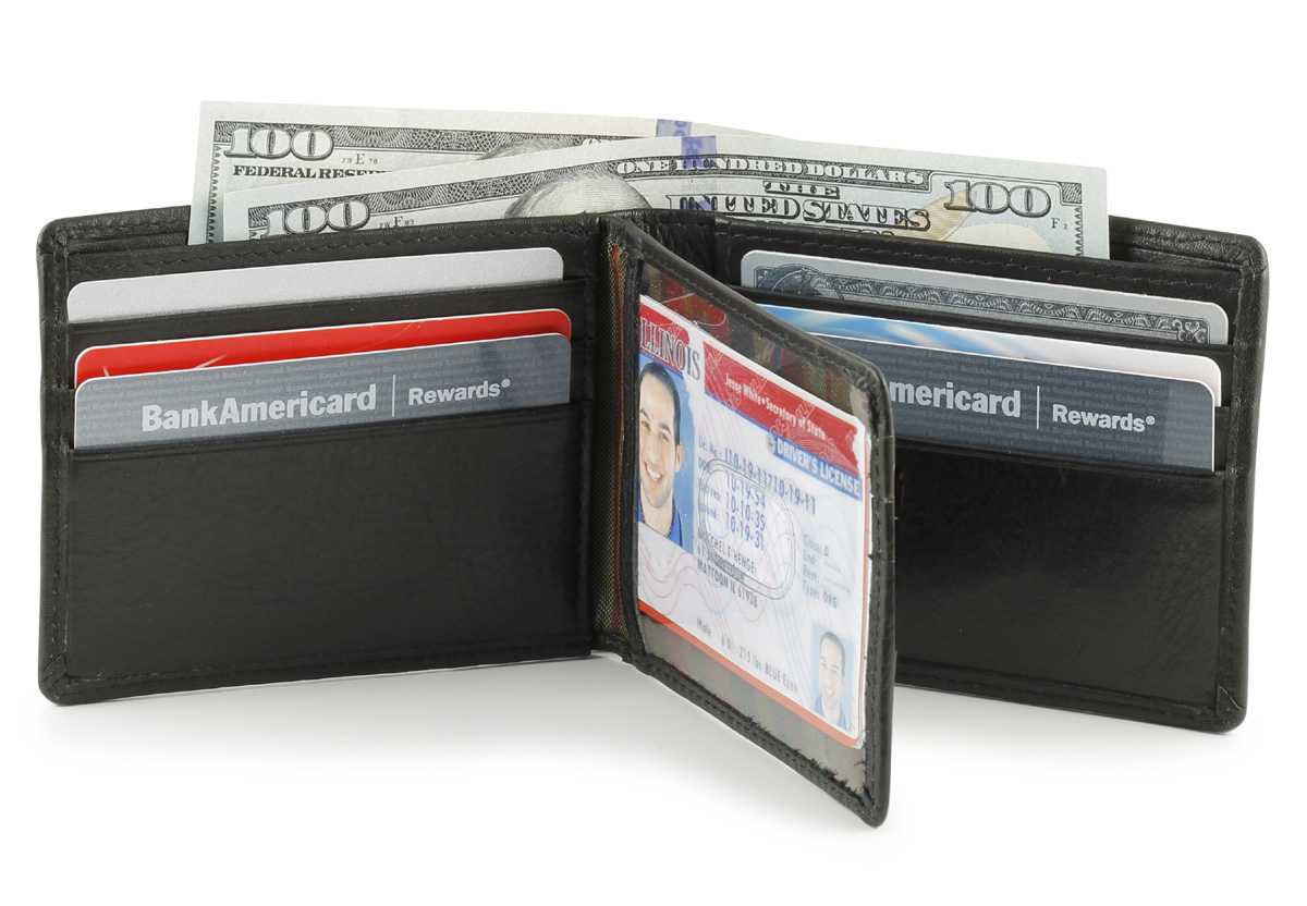 Men's Bifold Wallets and Billfolds Classic & Functional