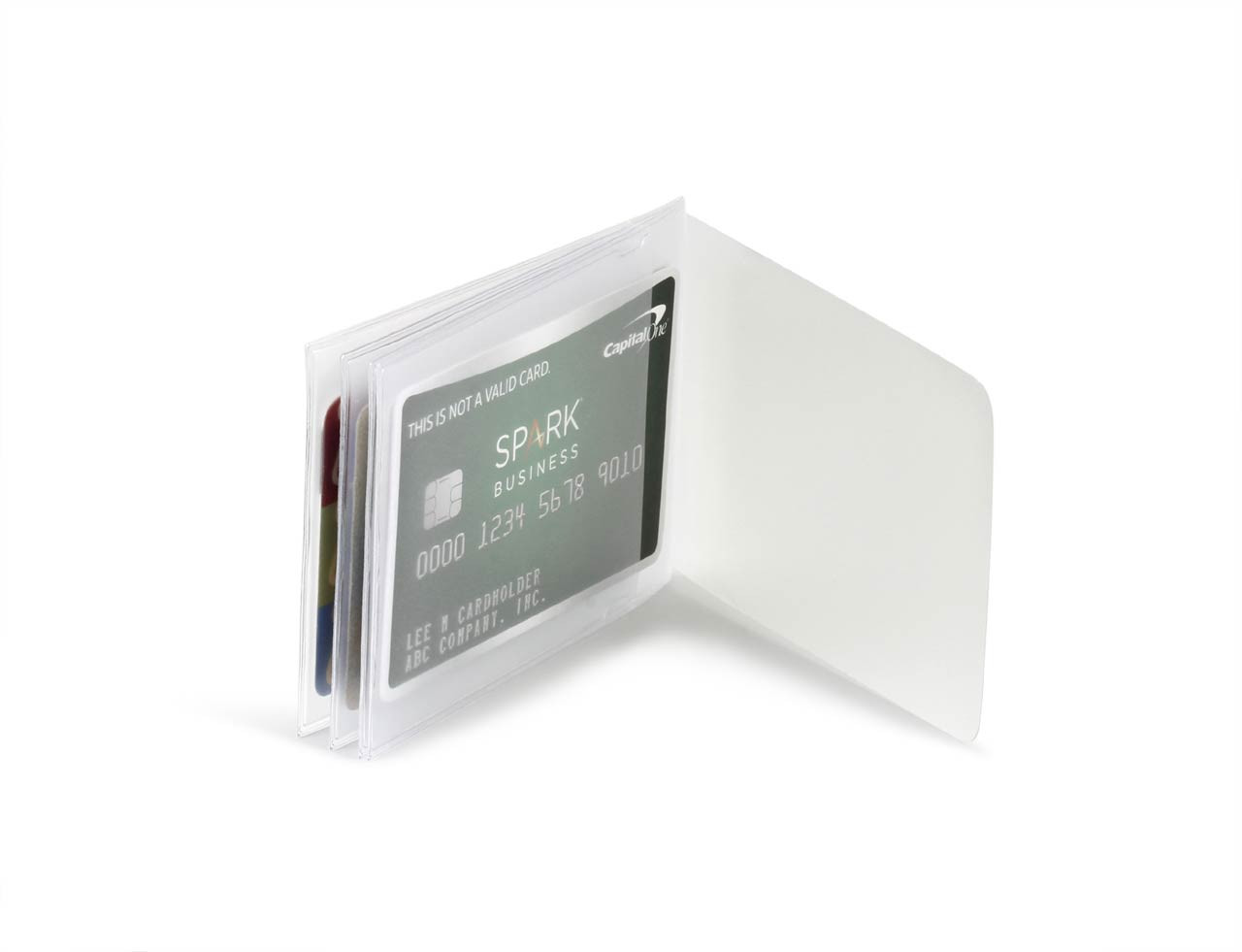 Bifold 6 Page Multi-Use Wallet Inserts credit card & pics