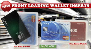 WalletGear mens wallets, wallet inserts, credit card holders