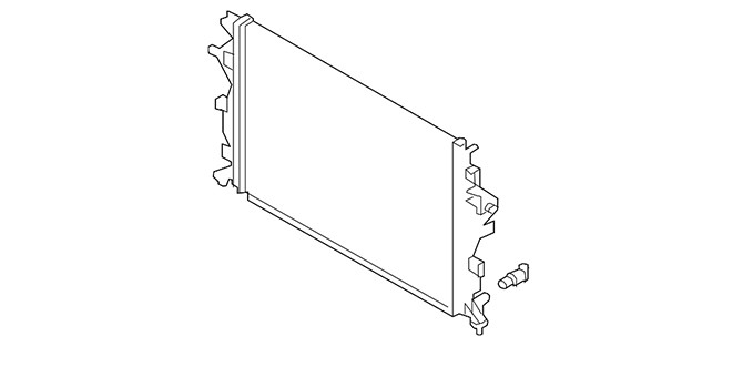Radiator - Kia (25310C1150)dubai