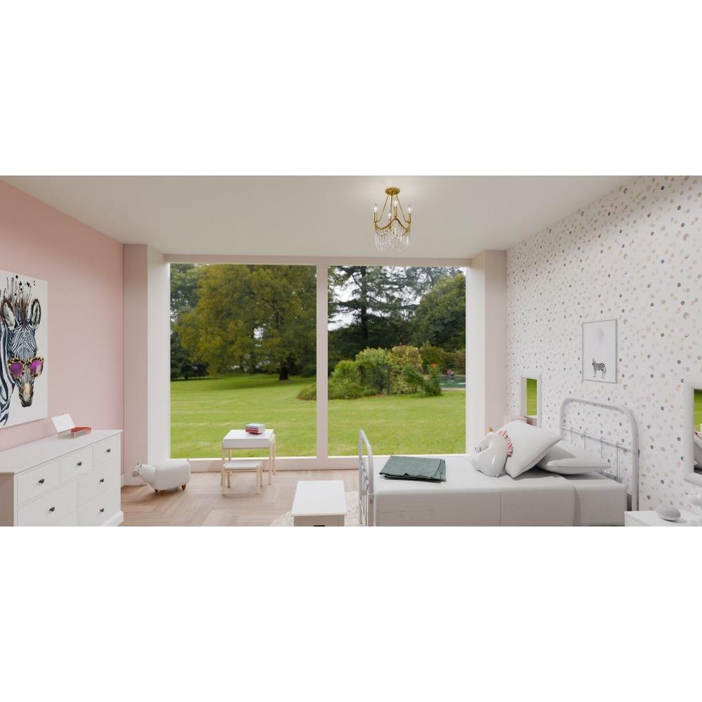 Empress Dene 4 Light 12 Inch Wide Semi Flush Mount by Bailey Street ...