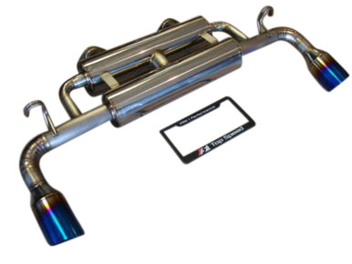 TOP SPEED PRO-1 Full Titanium Dual Axle-Back Exhaust for Lexus SC430 ...