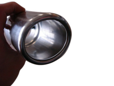 Universal Bolt on Exhaust Tip Muffler Tips 2" ID 5.5" Length 63mm Round Tip