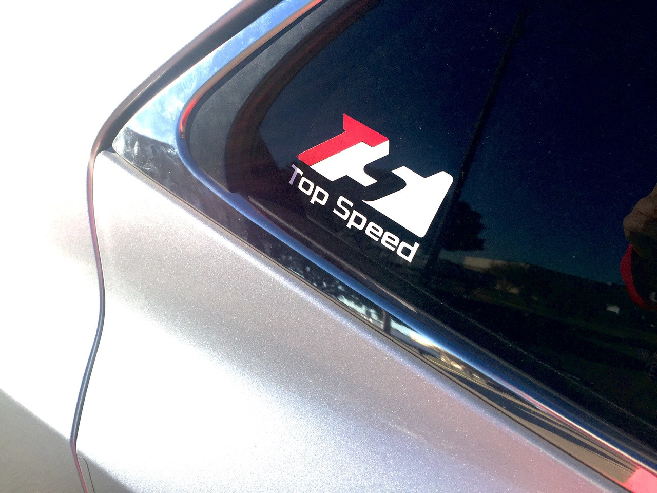 Top Speed Pro-1 Performance 2-Tone 3"x1.8" Decal - Top Speed Pro1 ...