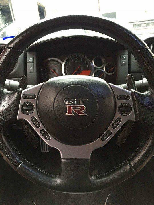GTR R35 09-16 Extended Length Upgrade Carbon Fiber Paddle Shifter Kit