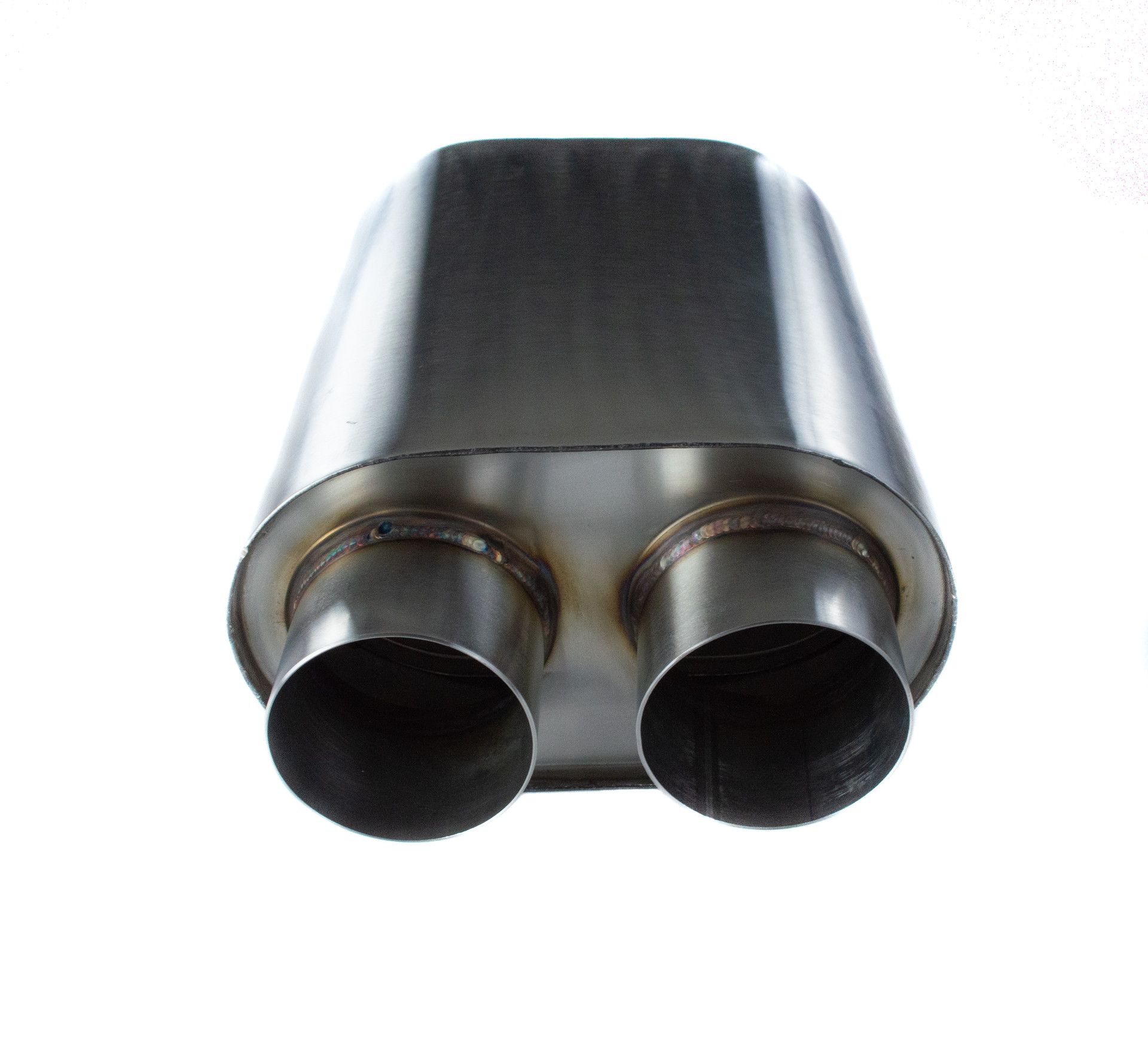 SS Exhaust Fabrication Components 76mm 3" Single In with Dual Outlet ...