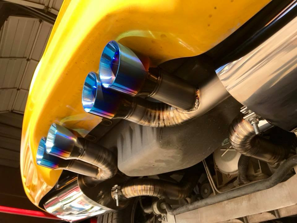 Happy Customer with Top Speed Full Titanium Exhaust System C5 Corvette ...