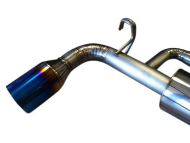 TOP SPEED PRO-1 Full Titanium Dual Axle-Back Exhaust for Lexus SC430 ...