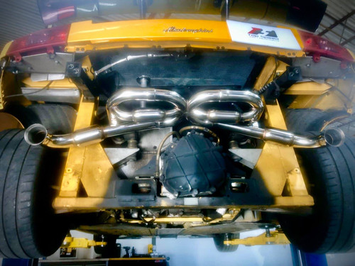 Lamborghini Gallardo 04-08 Straight Pipe F1 Spec Exhaust System W/O Valves