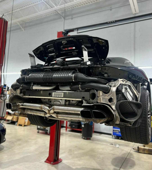 Porsche 991 Turbo & Turbo S 3.8L 14-19 Top Speed Pro-1 Center X-Pipe ...