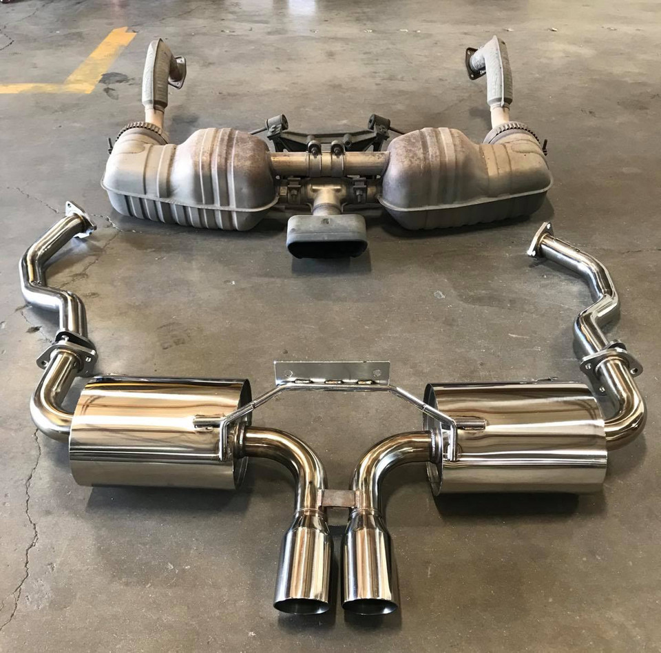 PORSCHE 987, BOXSTER, Boxster S, 05-08, PERFORMANCE, DUAL EXHAUST ...