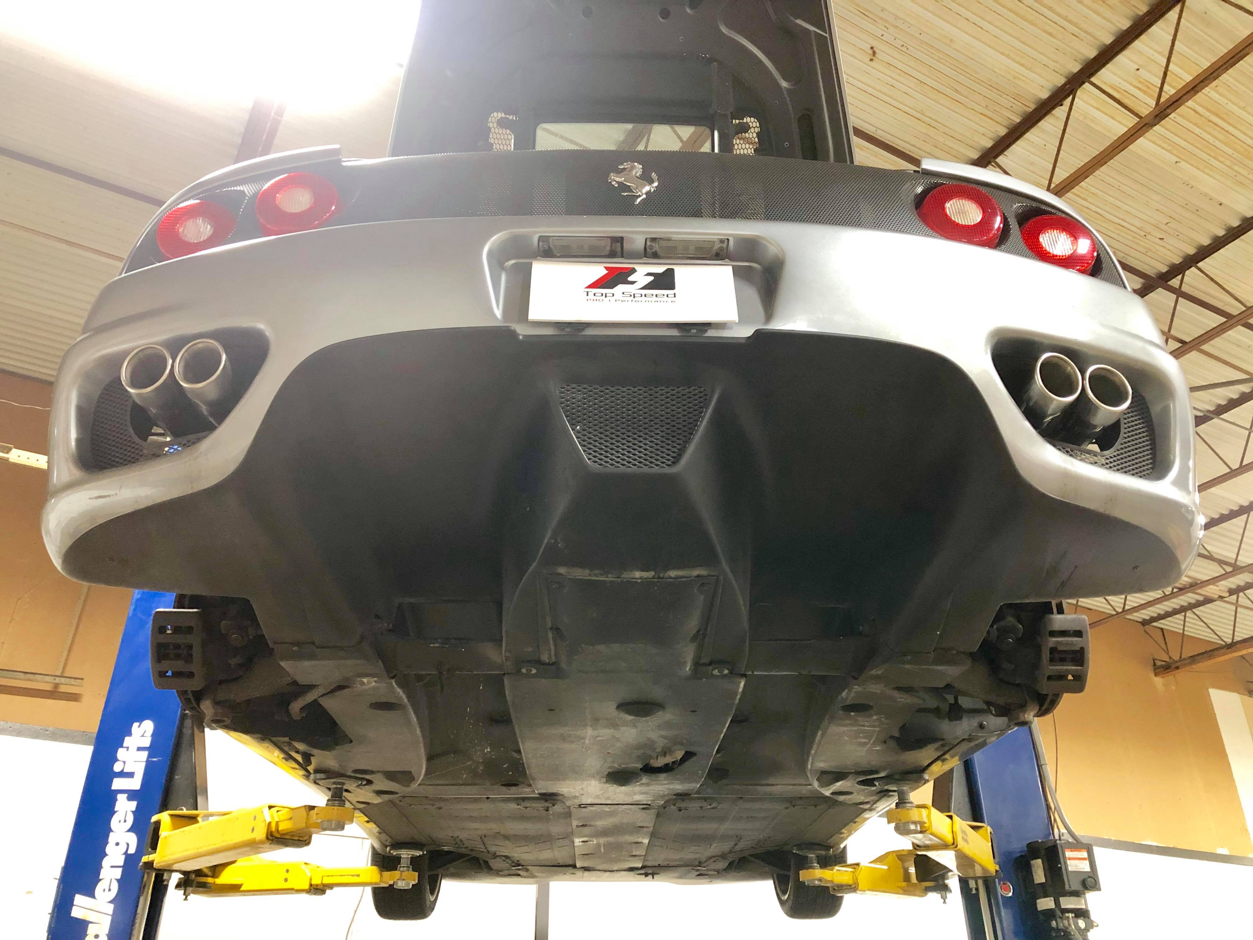 Ferrari F360 99-04 Exhaust Installation !!! - Top Speed Pro1 | Official ...
