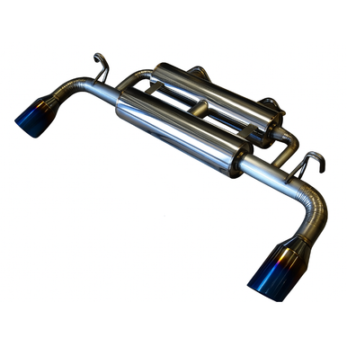 TOP SPEED PRO-1 Full Titanium Dual Axle-Back Exhaust for Lexus SC430 ...