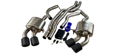 Fit Porsche Macan S 3.0L / GTS & Turbo 2.9L 19-21 Catback Exhaust ...