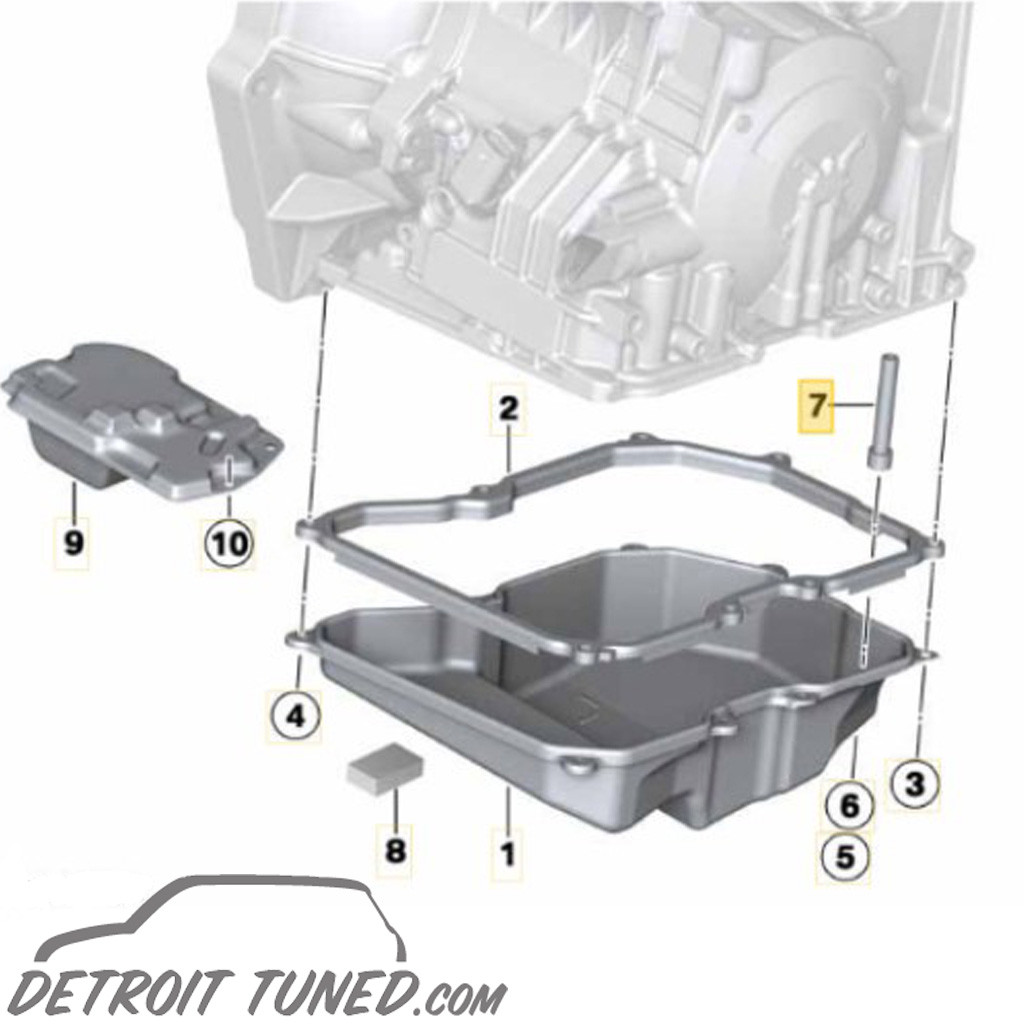 MINI Auto Trans Pan Overflow Pipe G2