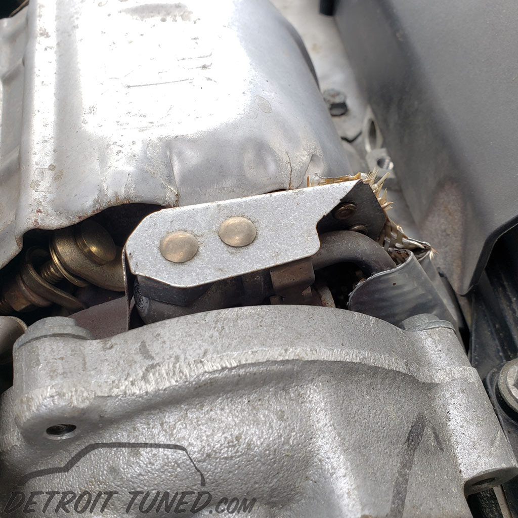 MINI Cooper S Turbo Oil Line Heat Sheild