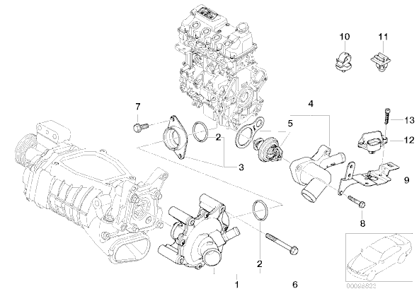 MINI Cooper S Water Pump