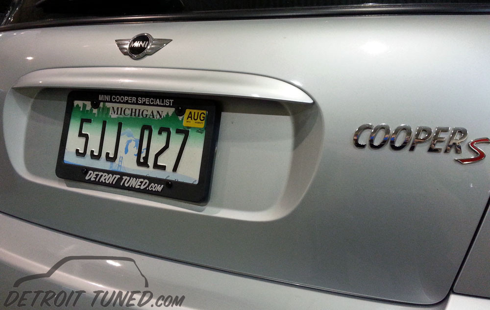 MINI Cooper License Plate Frames