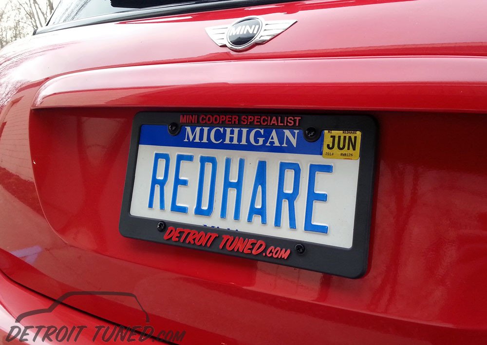 MINI Cooper License Plate Frames