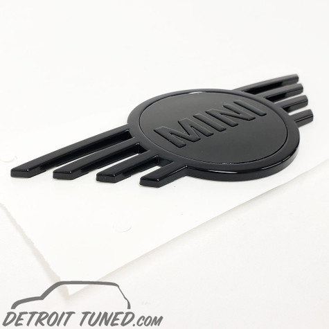 MINI Bonnet Emblem Black F60 - Detroit Tuned