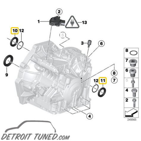 MINI Axle Shaft Seal - Auto Trans