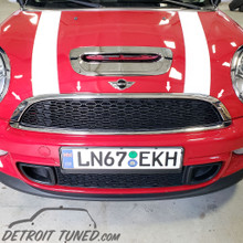 Mini cooper chrome hood trim store
