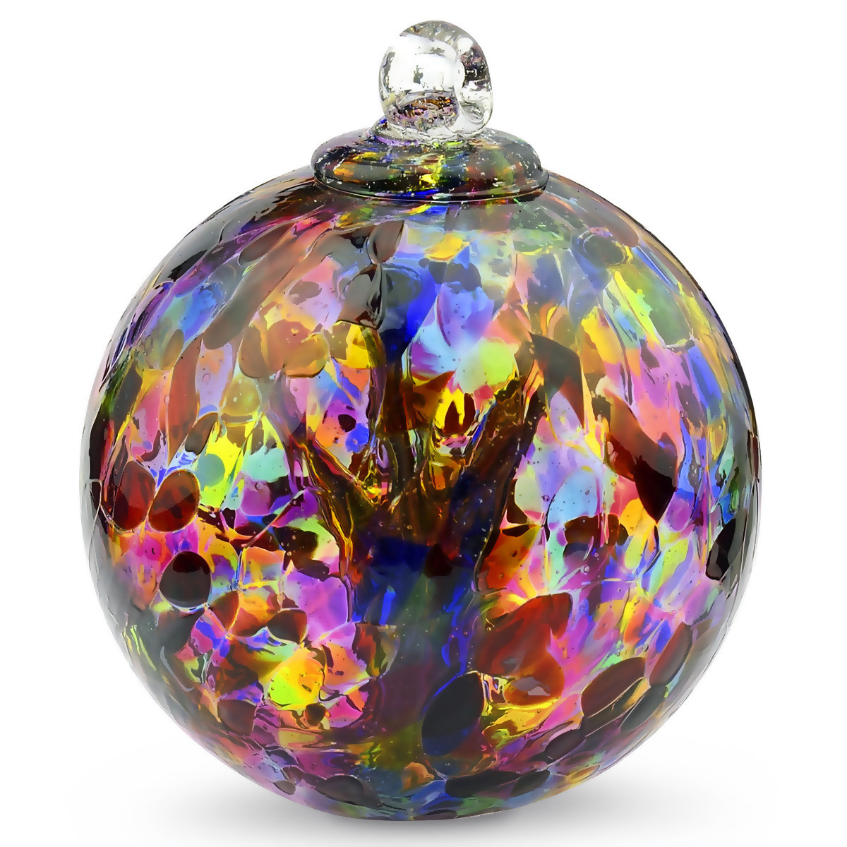 Small Witch Ball Multicolor - Iron Elegance