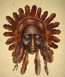 Apache Face 4 - Iron Elegance
