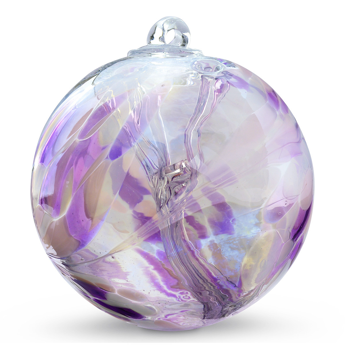 Witch Ball Bloom Iridized - Iron Elegance