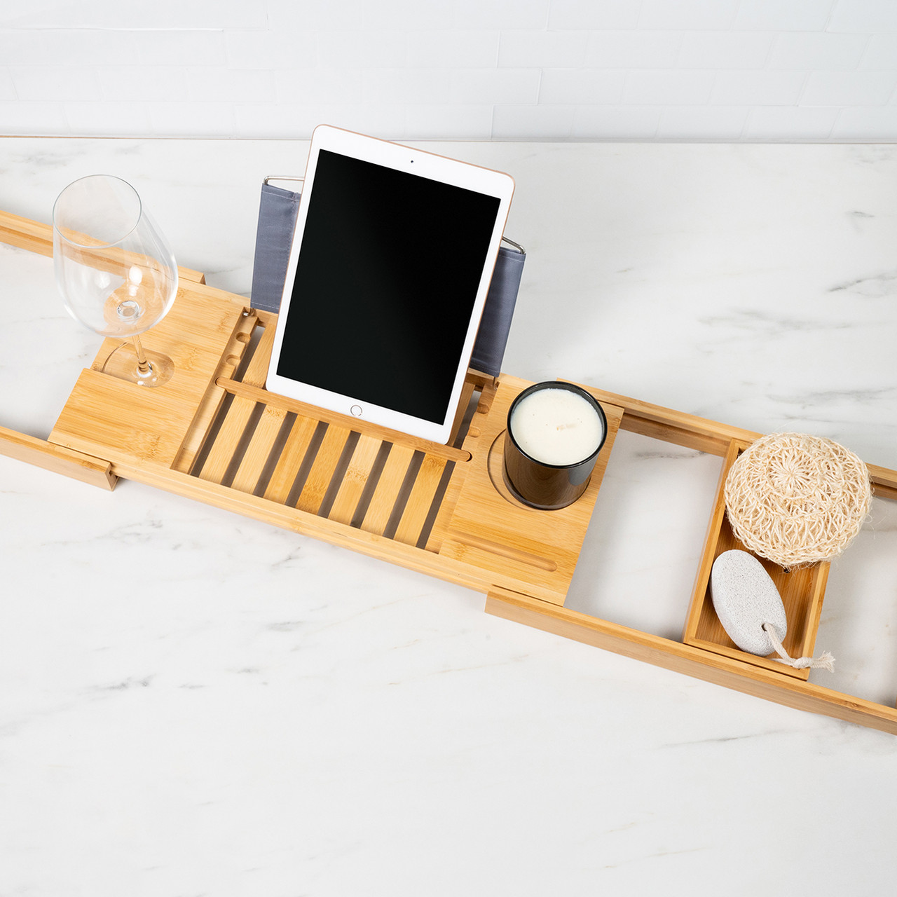 Robinsons Premium Bamboo Bath Caddy | Canningvale