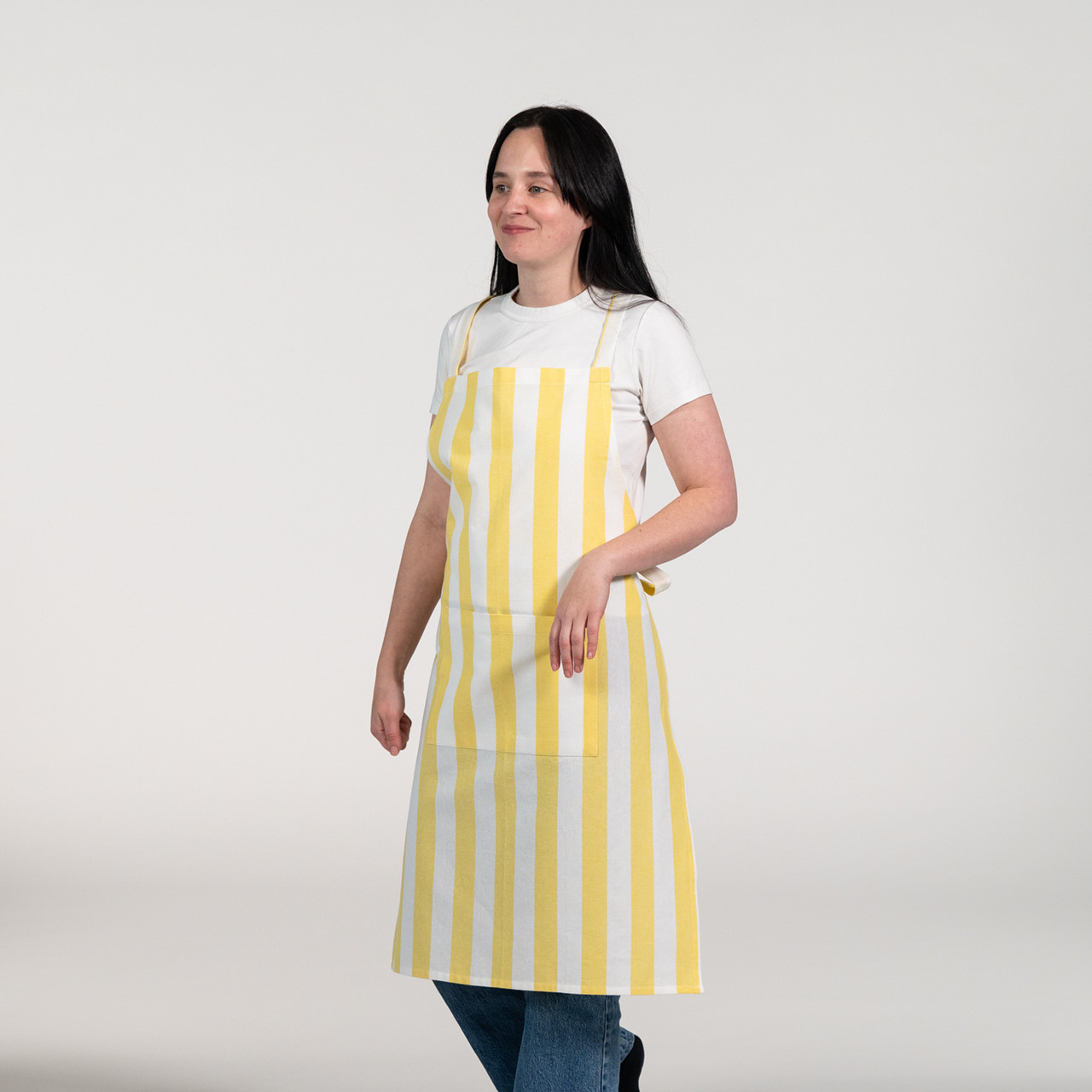 Cucina | Lemon Stripe Apron | Canningvale