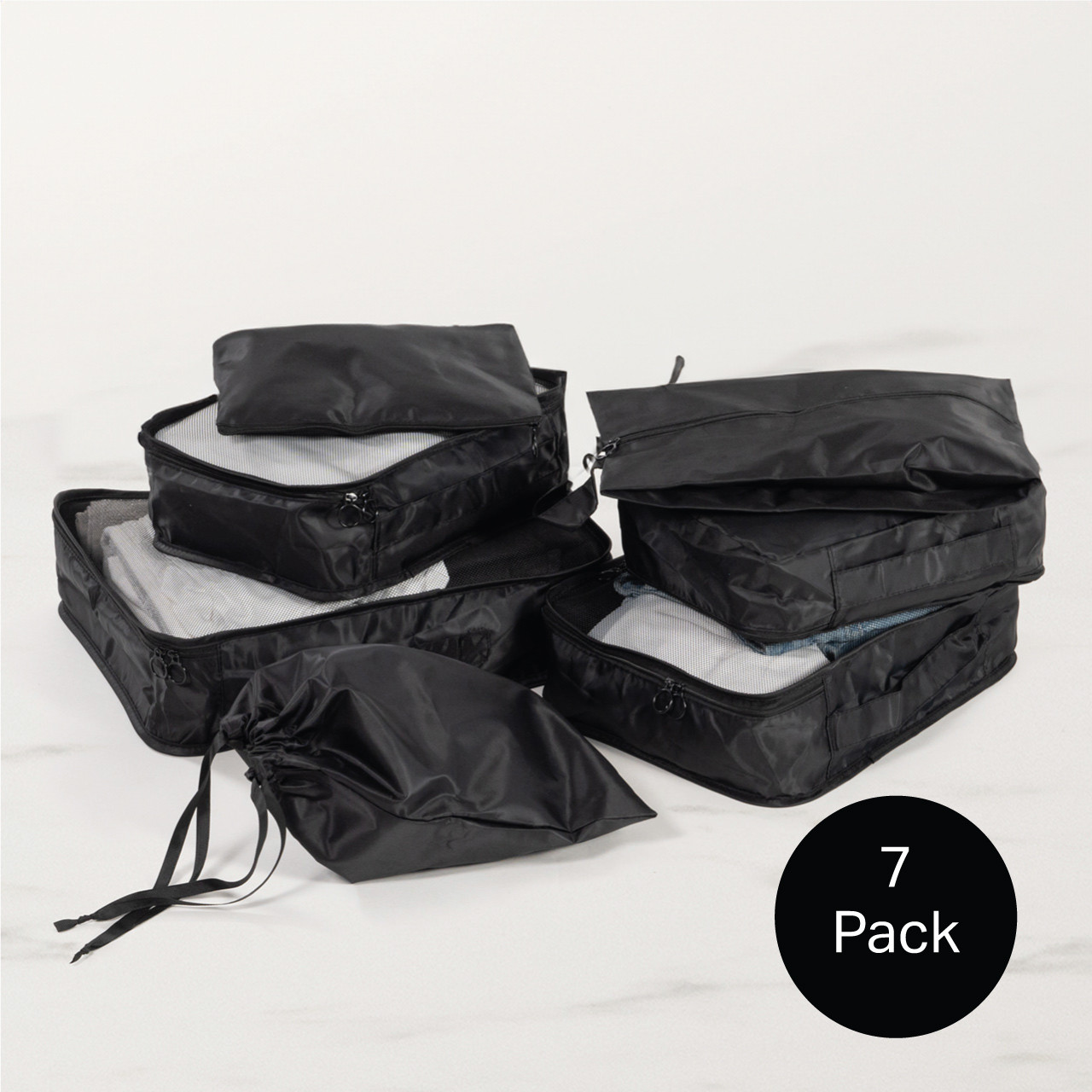 Robinsons Travel Packing Cubes Set of 7 | Canningvale