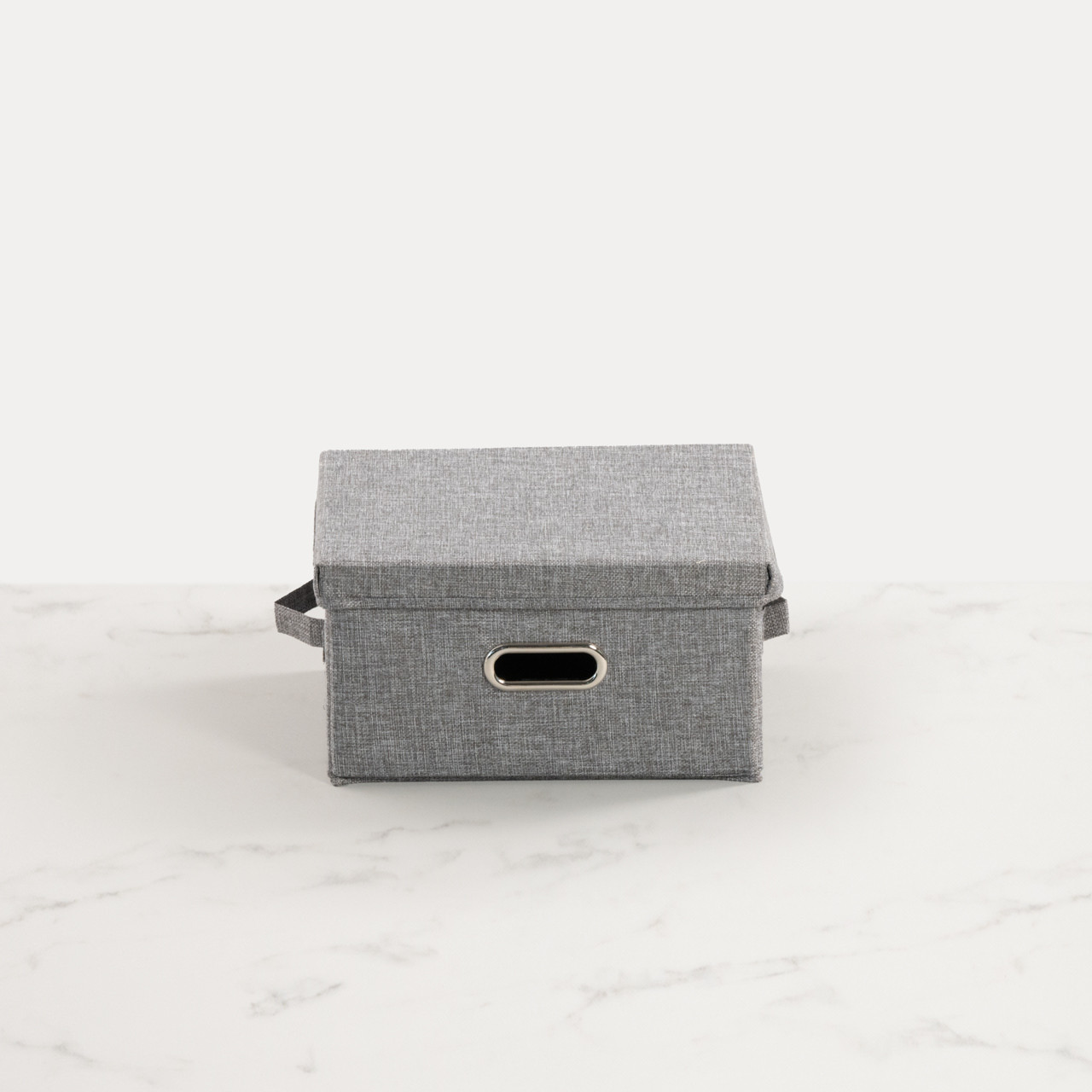 Classico Storage | Grey Storage Box with Lid | Canningvale