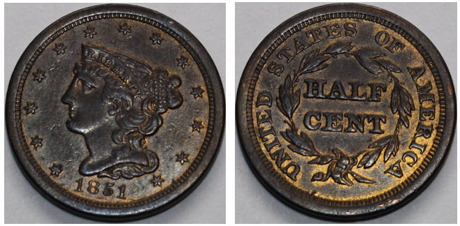 Introduction to Half Cents - Quality Collectible Coins