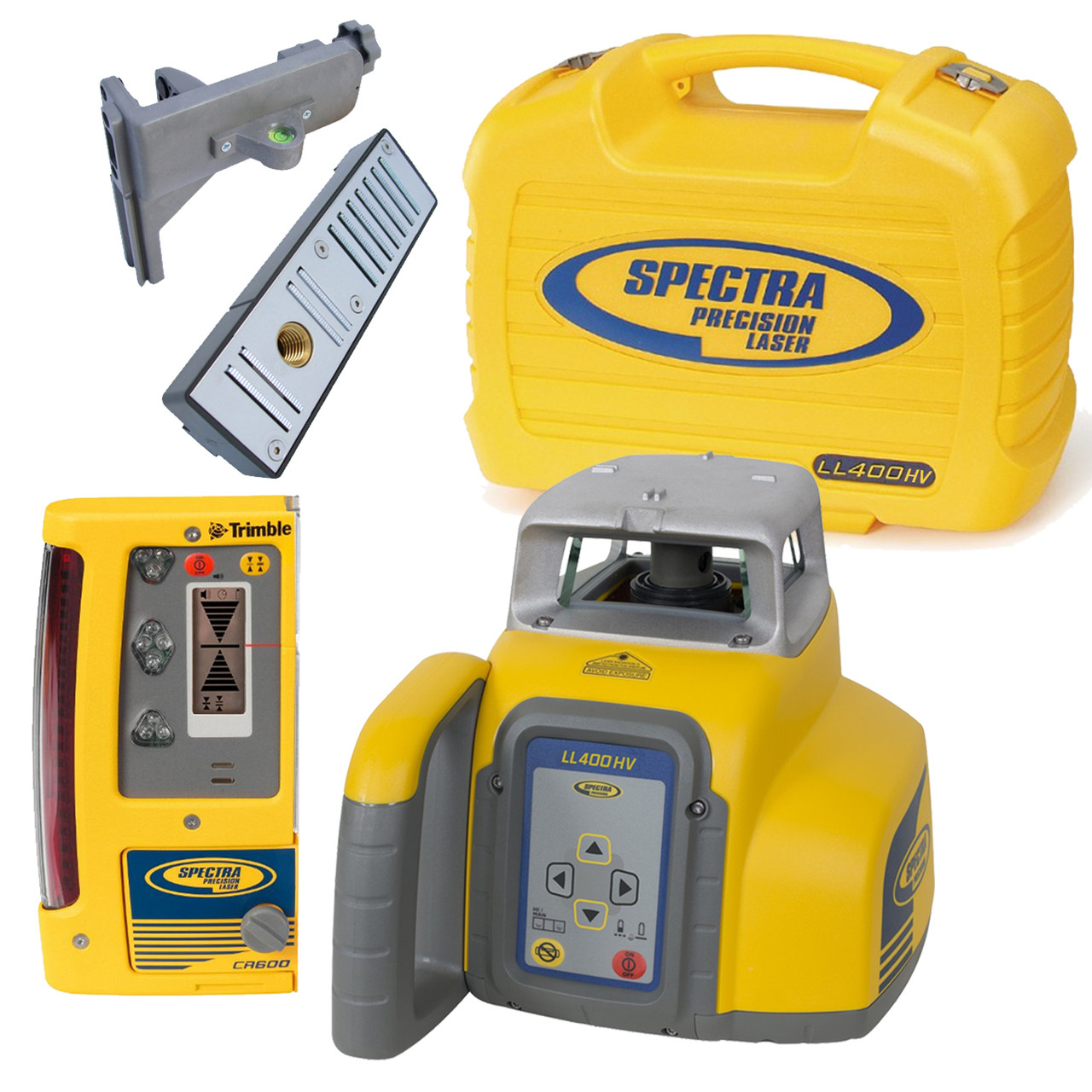 Spectra Precision Laser CR600 Machine or Rod Mounted Laser Receiver ...
