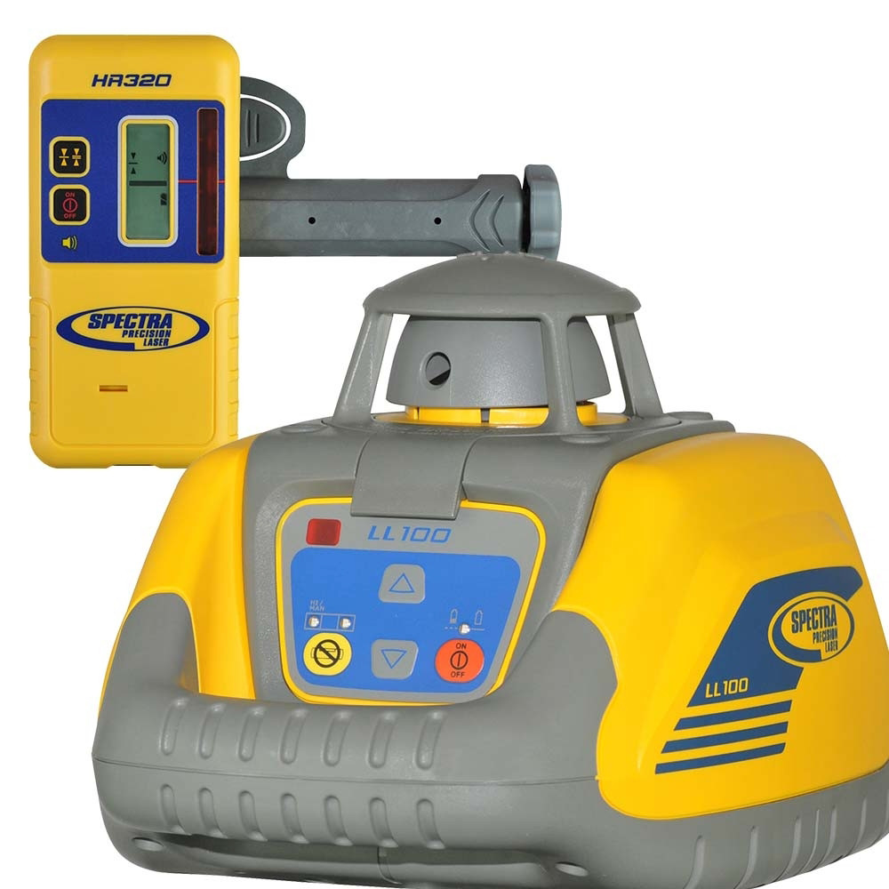 Spectra Precision LL100N-3 Laser Package (metric) - Contractors-Tools.com
