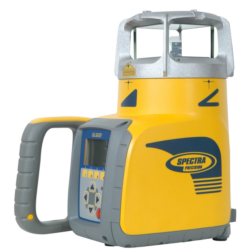 Spectra Precision GL622-DR Dual Grade Laser with HL750 Receiver and ...