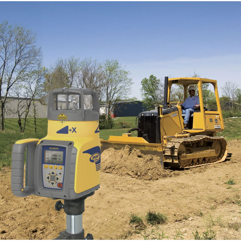 Spectra Precision GL622IR Dual Grade Laser with HL760 Receiver and ...