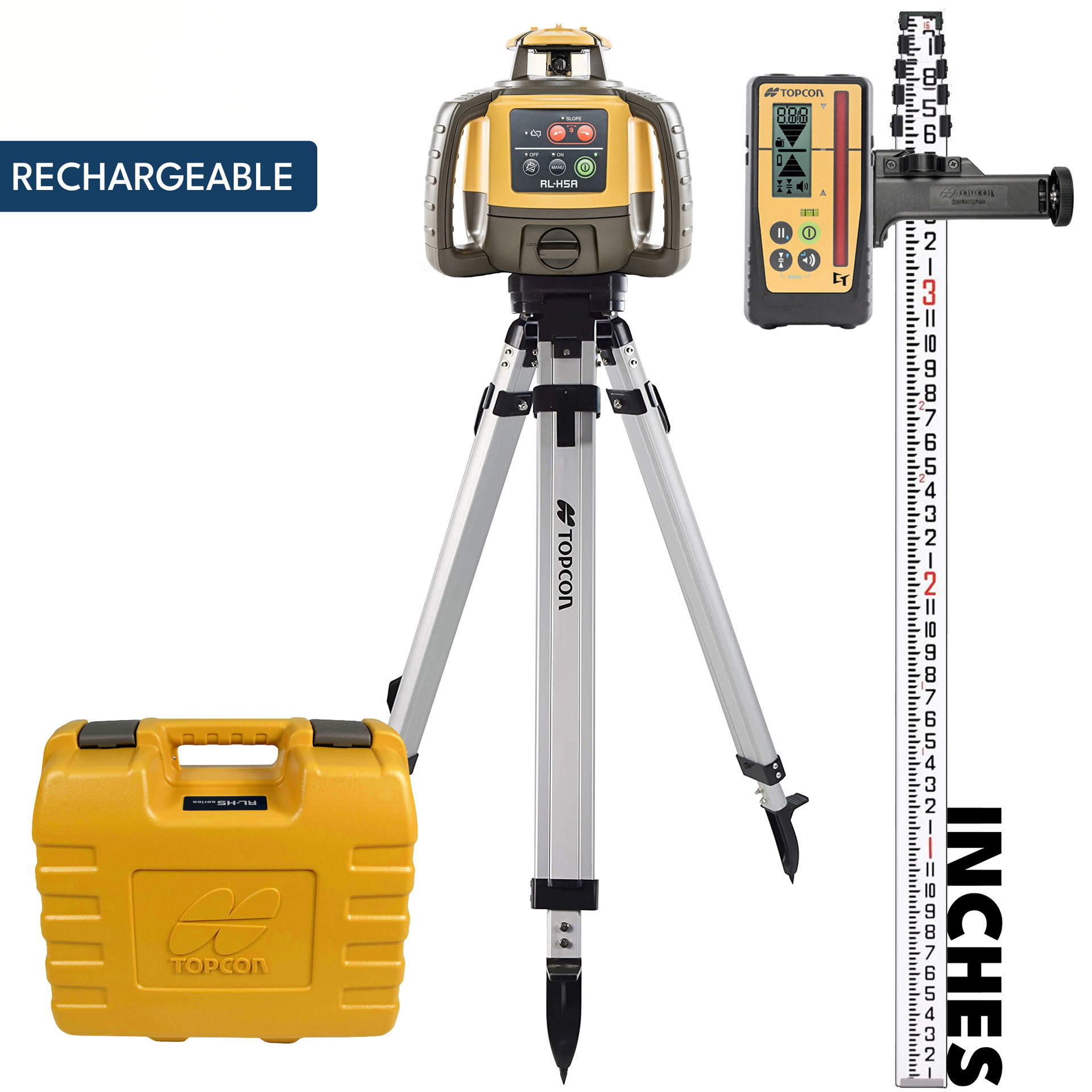 Laser Levels - Topcon RL-H5 Lasers - Page 1 - Contractors-Tools.com