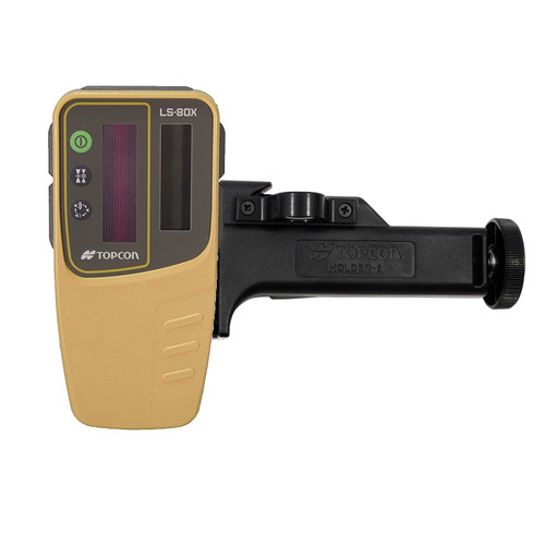 Topcon LS-80X (Kit) Long Range Laser Receiver Sensor with Holder 6 Rod ...