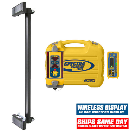 Spectra Precision LR30W-MM Machine Display Receiver w/Magnetic Mount ...